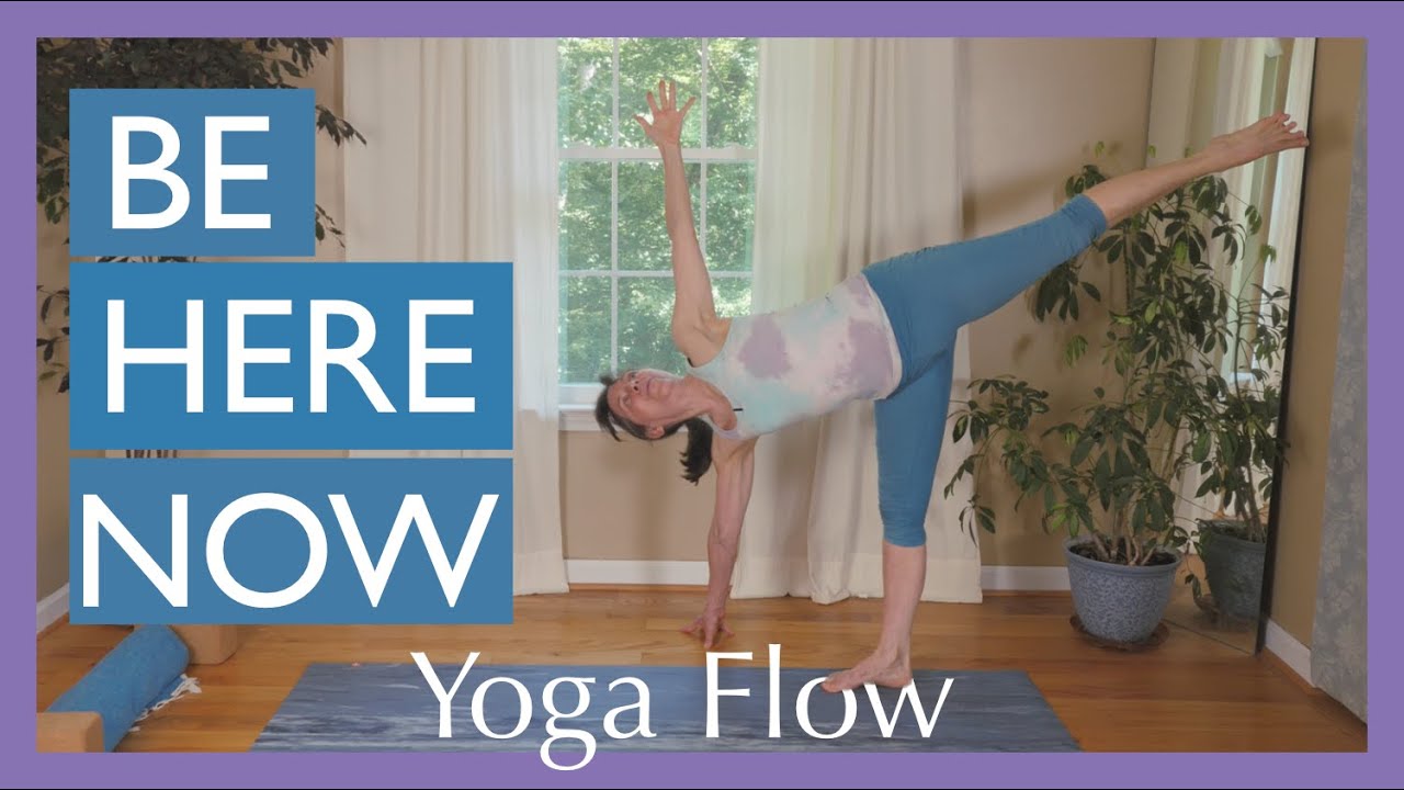 Be Here Now - Mindful Whole Body Yoga Flow. - YouTube