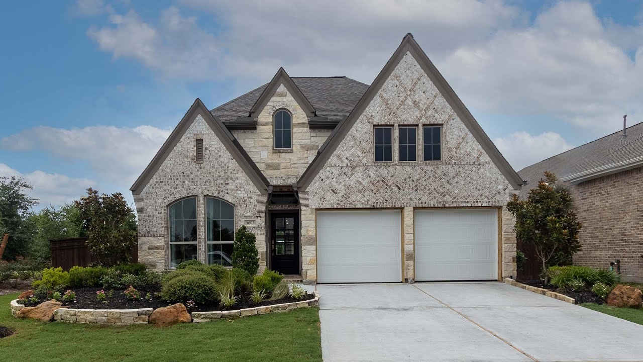 Perry Homes Meridiana 50 - 3603 Brattain Drive - YouTube