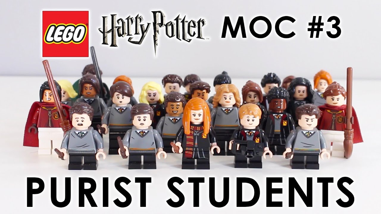 LEGO Harry Potter Purist Custom Students | Hogwarts MOC Update #3 ...