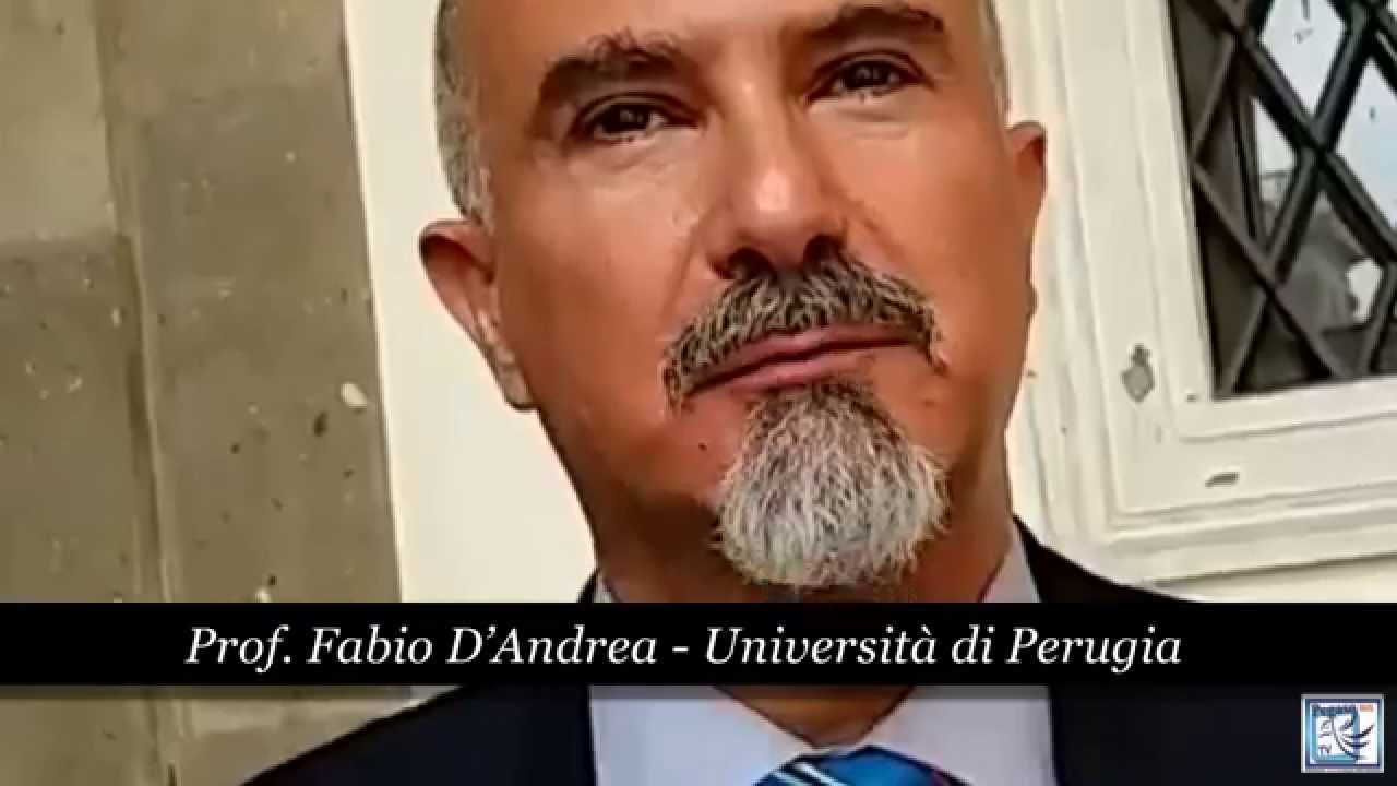 Prof Fabio D'andrea , sociologo, Università di Perugia - YouTube