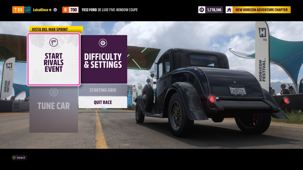 Forza Horizon 5 Rivals, Vista del Mar Sprint, 4K HDR - YouTube