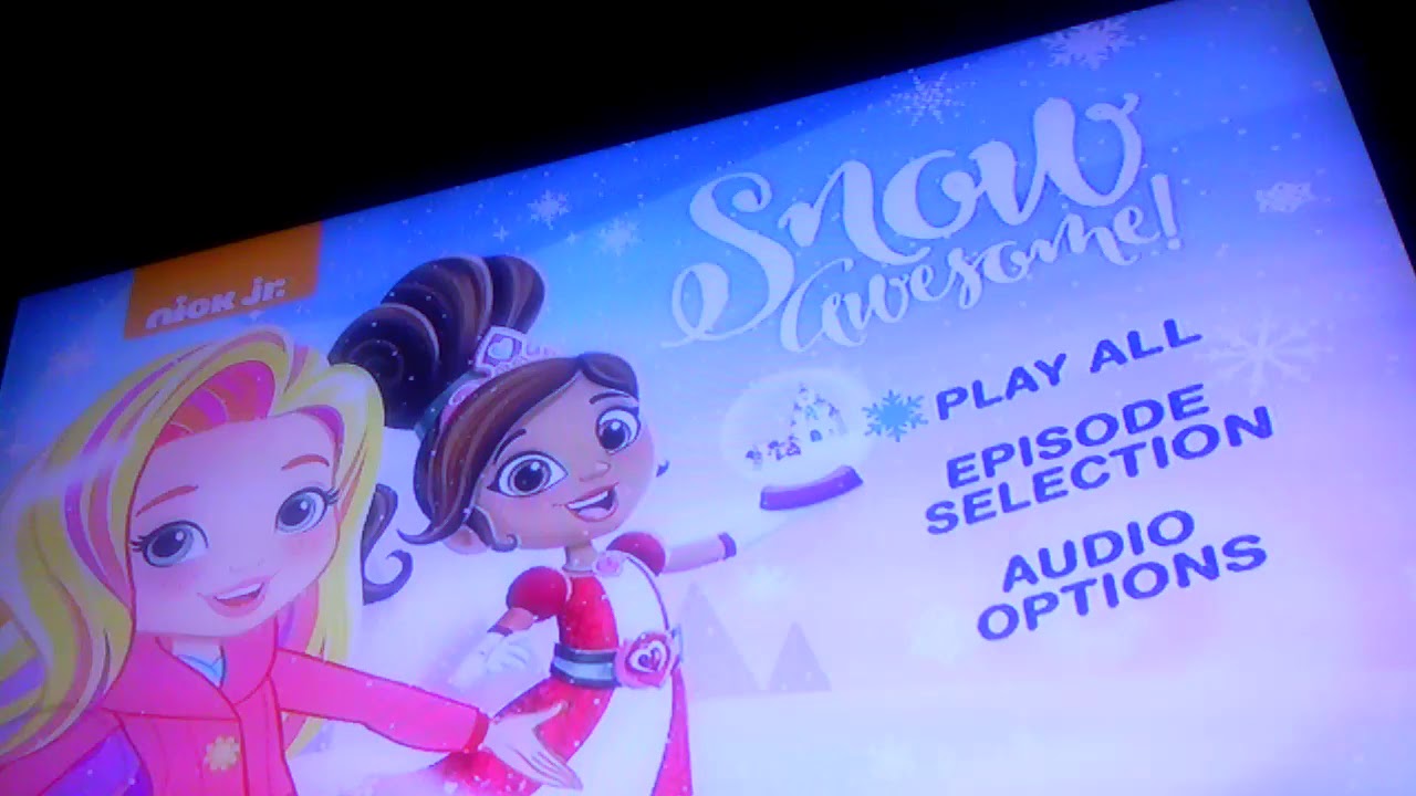 nick jr.- Snow Awesome! Menu Fail! - YouTube