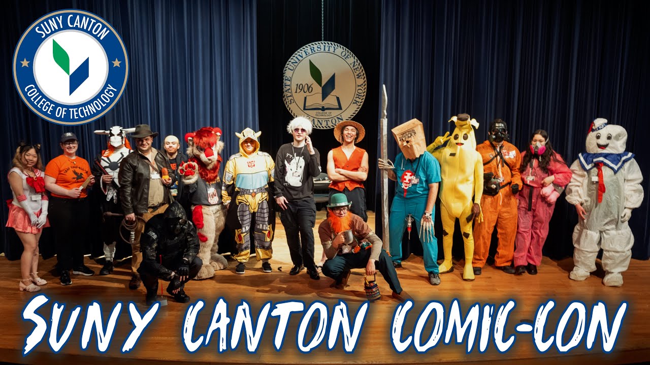 SUNY Canton's Comic-Con 2024 - YouTube