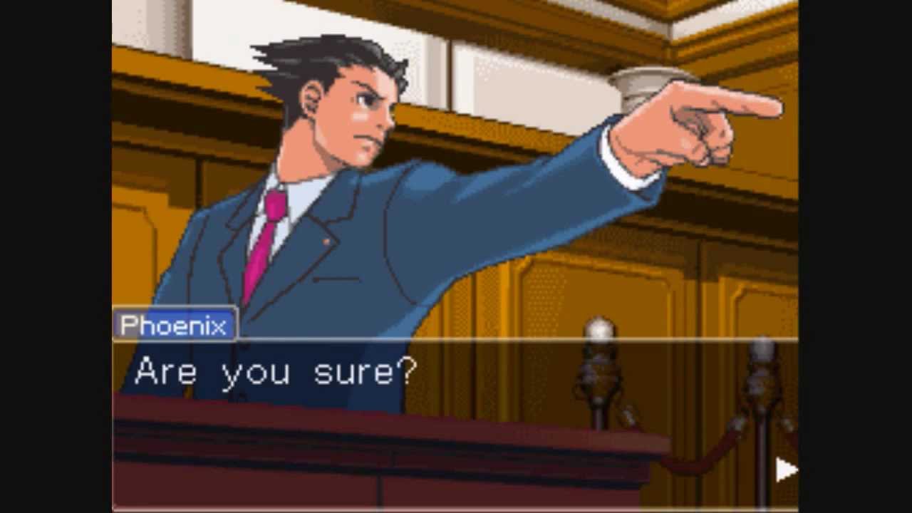 Phoenix Wright: Ace Attorney - Ep. 4, Part 15: Larry Butz Testifies ...