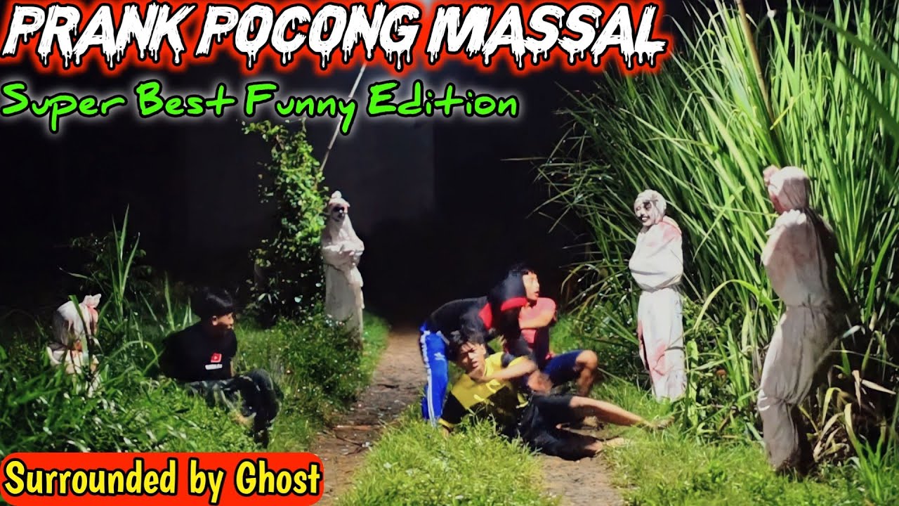 Prank Pocong Massal Best Edition || Prank Terlucu Bikin Ngakak ...