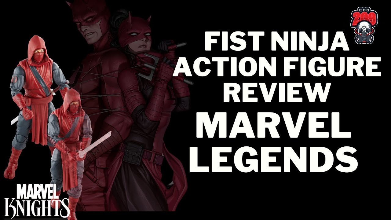 MARVEL LEGENDS KNIGHTS FIST NINJA Action Figure IN HAND REVIEW ...