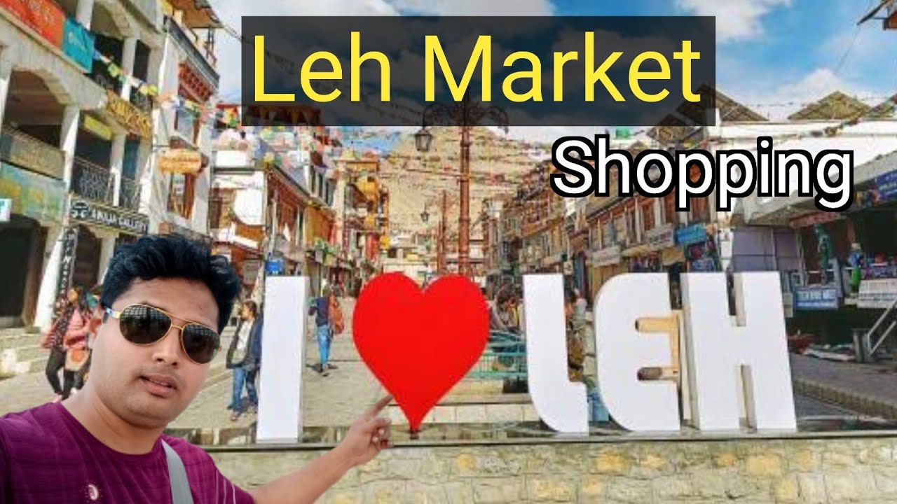 Exploring Leh Market | Ladakh Tour | Mall Road Evening walk and ...