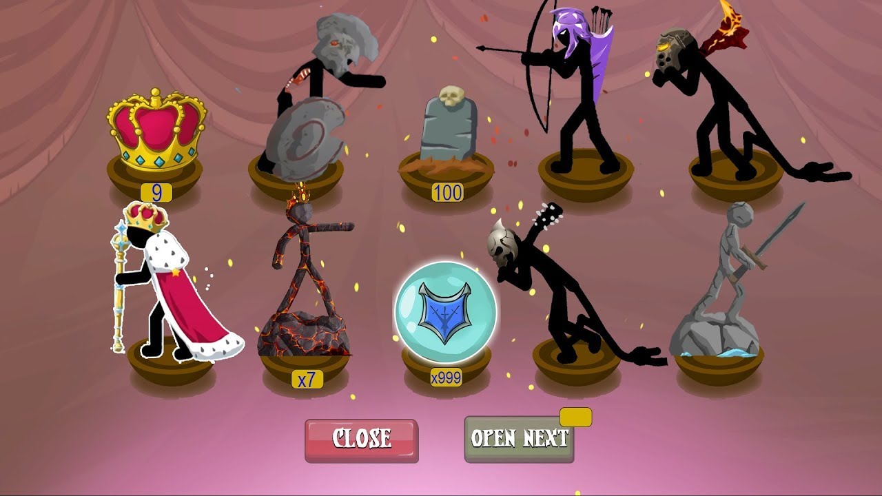 OPEN CHEST X9999999 ICONS GREEN ARMY KING, GRIFFON,SHIELD,FINAL BOSS ...