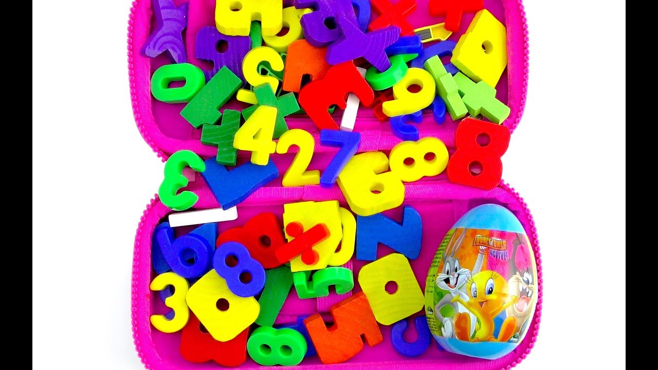 Learn Numbers for Baby Fun Learning Contest Lesson 1 Surprise Egg ...