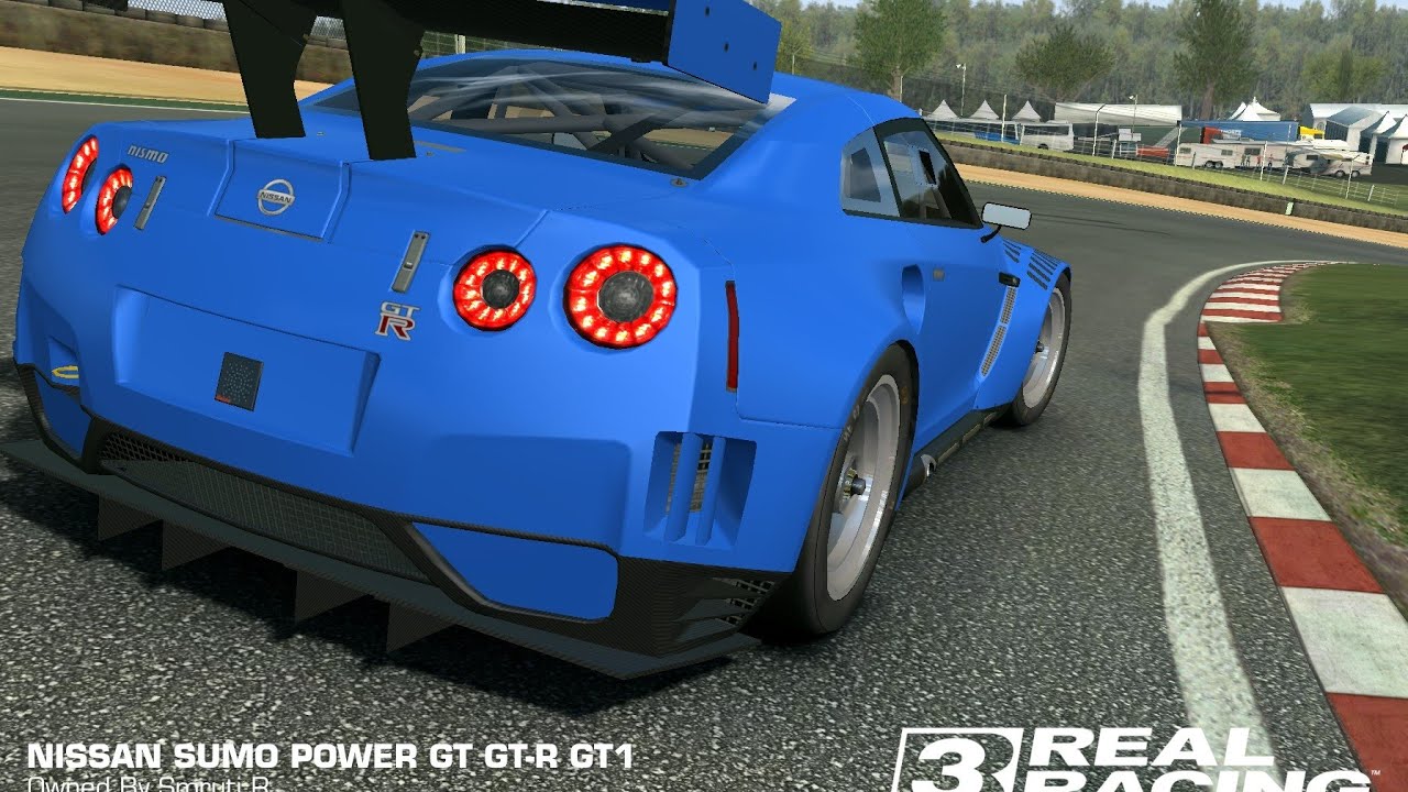 Real racing 3 Nissan sumo power GT-R GT1 sound and gameplay preview ...