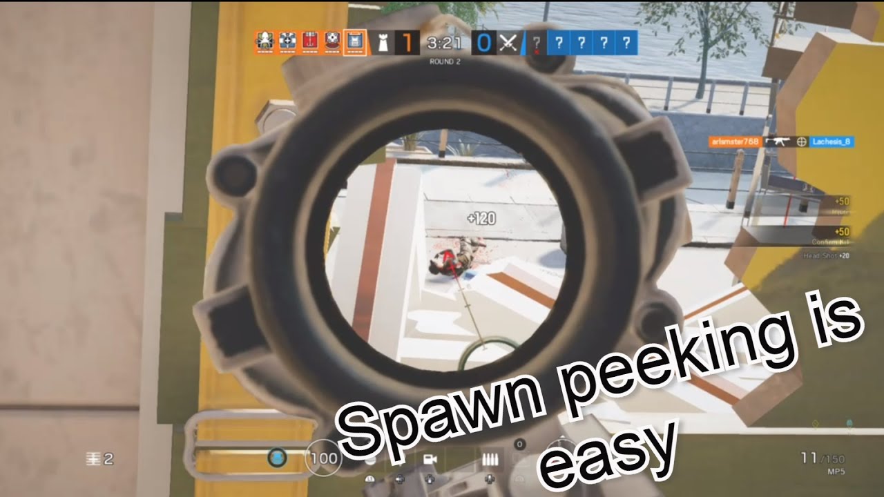 I may be the best spawnpeeker in R6 -NOT CLICKBAIT- - YouTube