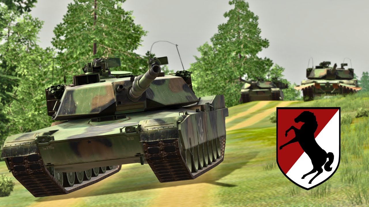 Soviet Forces in the Fulda Valley - Armored Cavalry Troop Blitz - YouTube