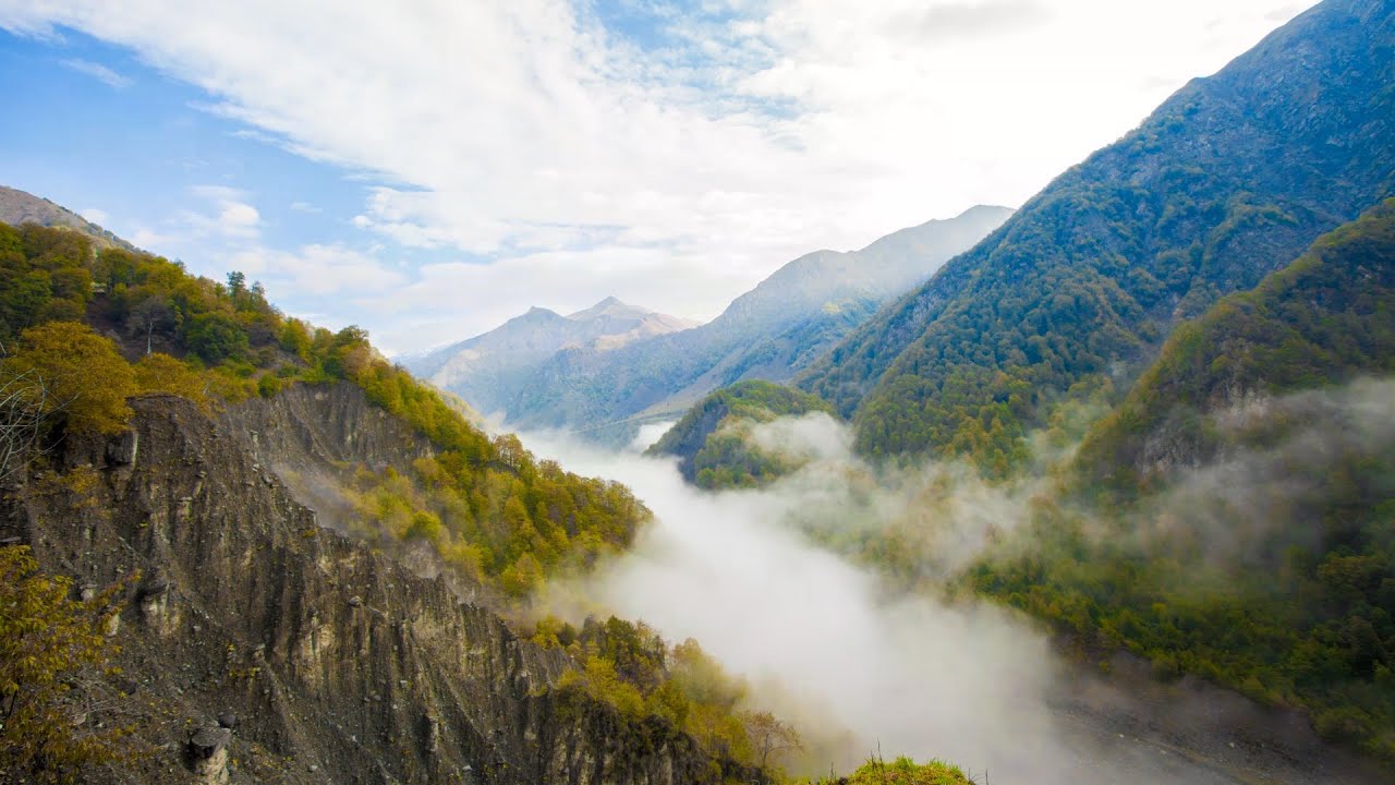 Qabala, Azerbaijan. Time-lapse - YouTube