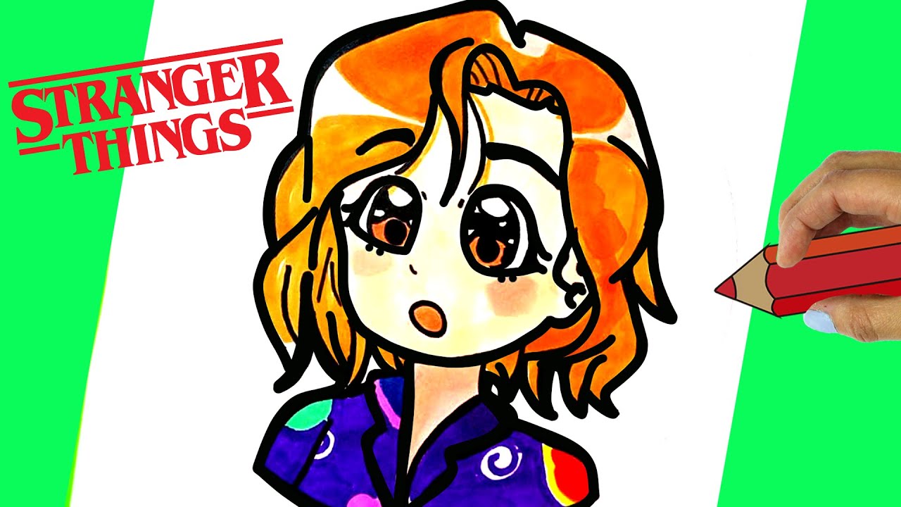 🔥😎How to draw Stranger Things CHARACTERS- How to draw ELEVEN| Como ...