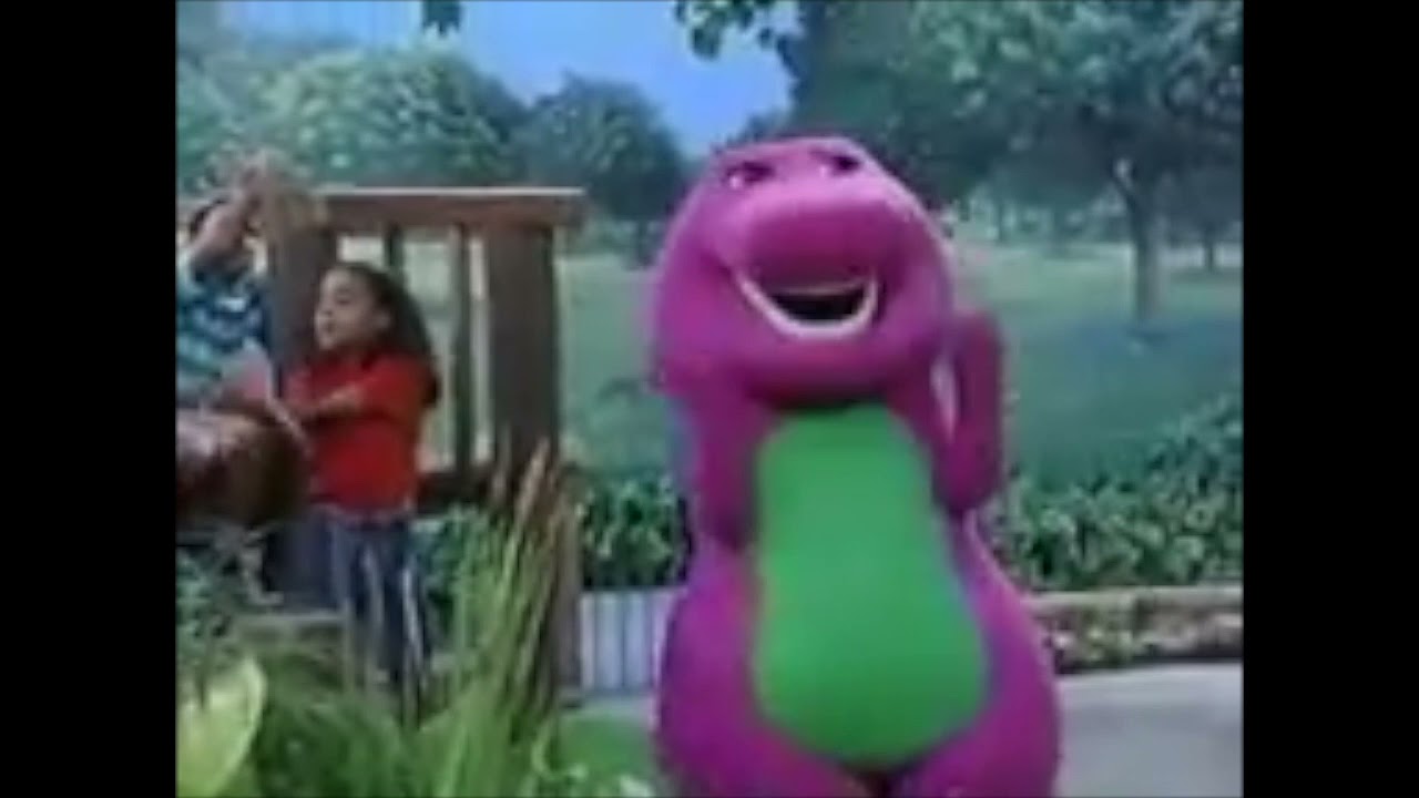 Barney Five Little Butterflies Reversed - YouTube