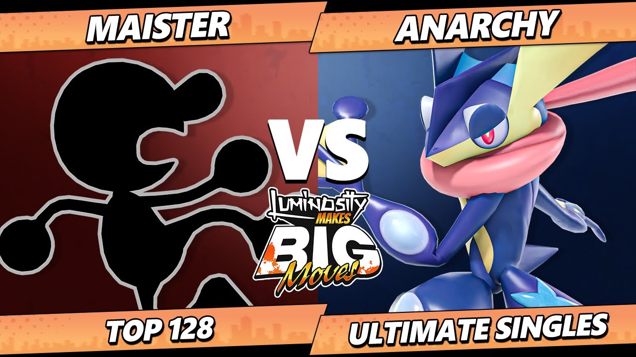 LMBM 2024 - Maister (Game & Watch) Vs. Anarchy (Greninja) Smash ...
