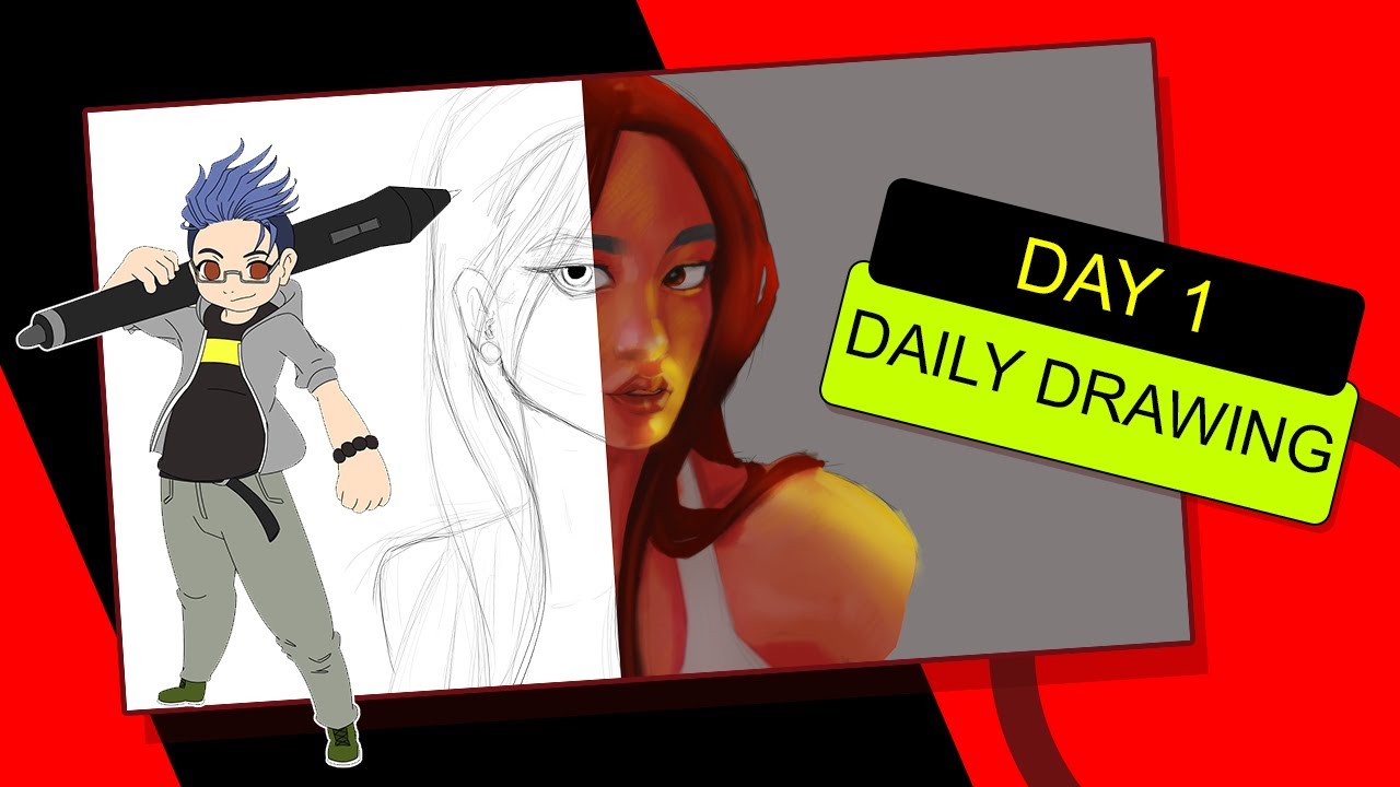 Daily Draw: Day1 - YouTube