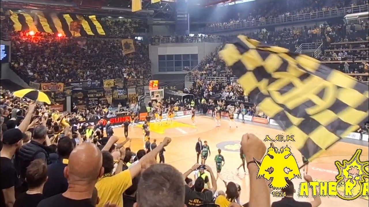 ΑΕΚ-Ναντέρ 104-69 23/4/25 ~ Θεέ Μου Μια ΑΕΚΑΡΑ, Πω Πω Τι Λαός!!!! - YouTube