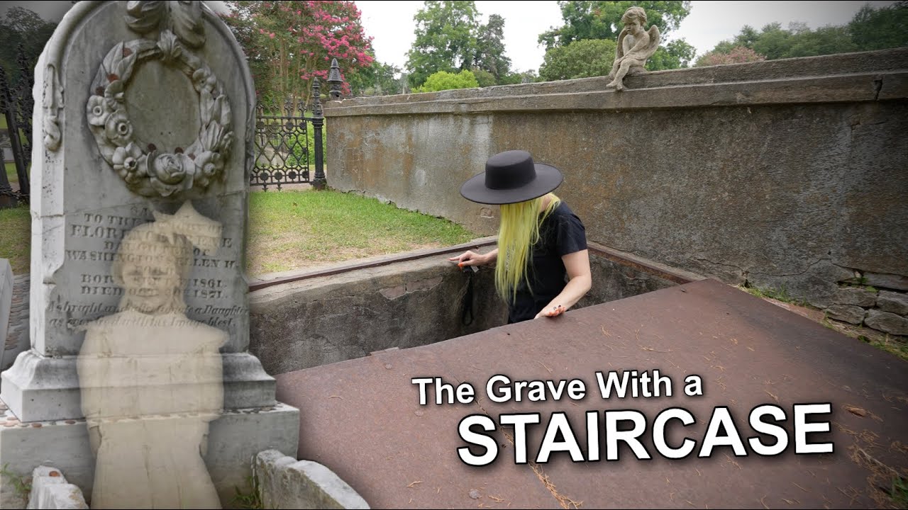 The Grave Of Florence Irene Fordand The Mysterious Staircase Leading To Her Coffin 4k Youtube