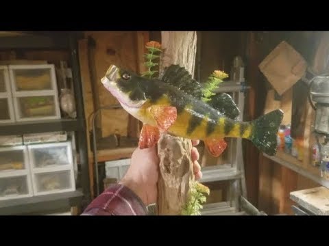 DIY Fiberglass Resin Taxidermy Fish Mount - YouTube