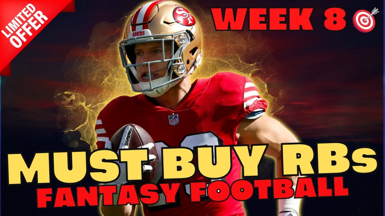 5 Must Buy Running Backs for Week 8 | 2022 Fantasy Football - YouTube