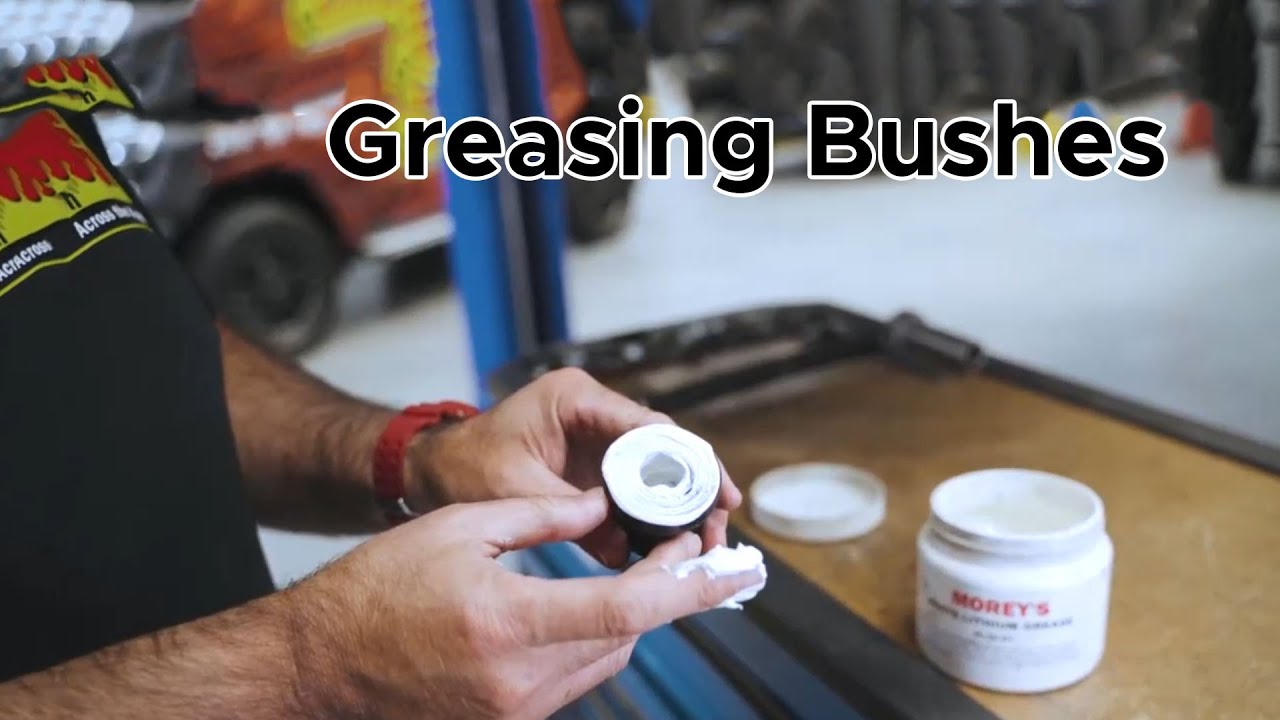 Dog Tech Tips Greasing Bushes - YouTube