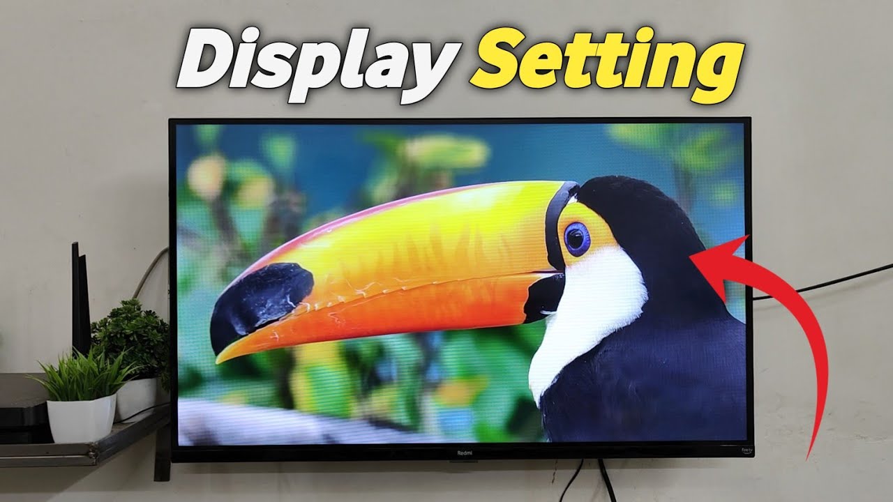 Redmi Fire TV Display Settings (32 & 43 inch) - YouTube