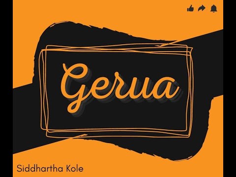 Gerua ( Cover ) | Dilwale | Siddhartha Kole | Please do use headphones