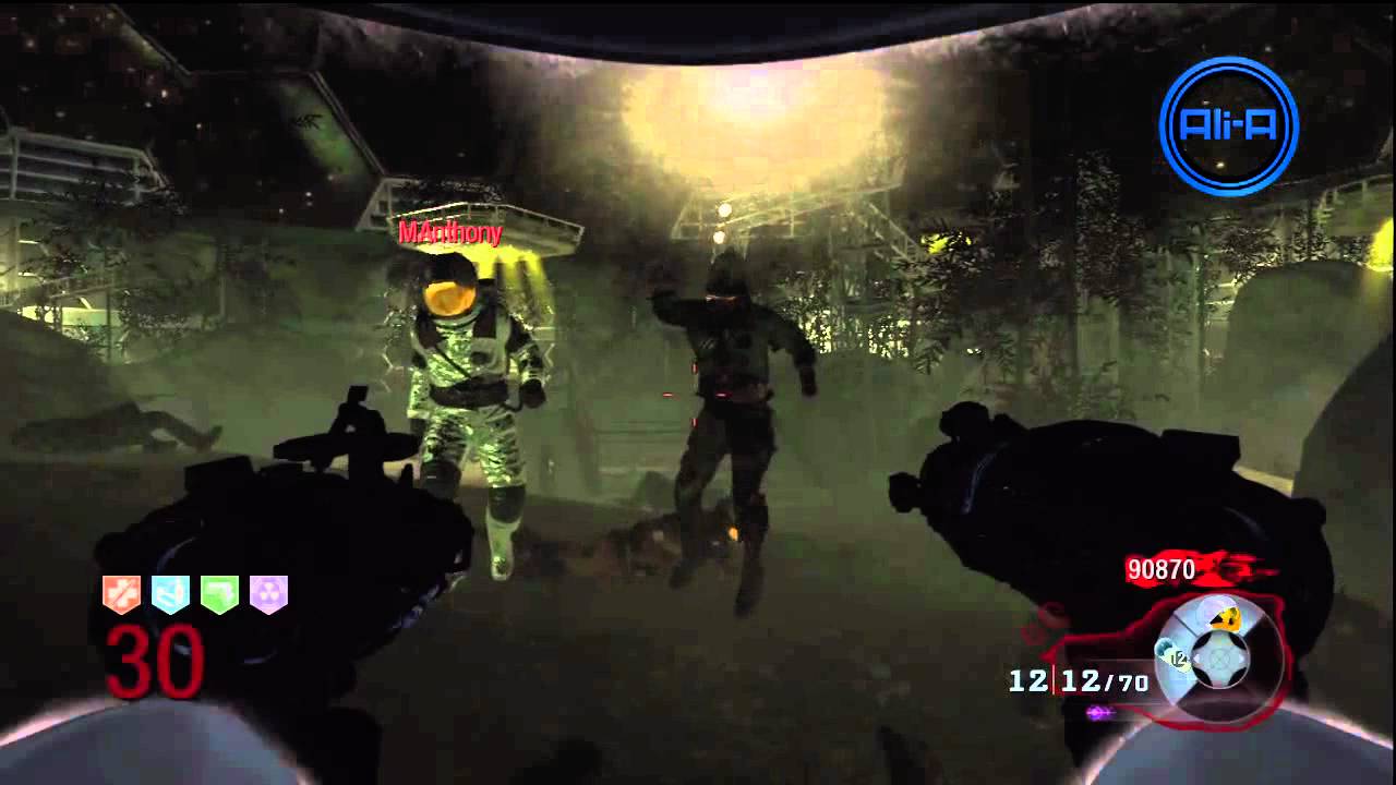 Black Ops MOON Gameplay! Strategy Guide LIVE! - Rezurrection Zombies ...