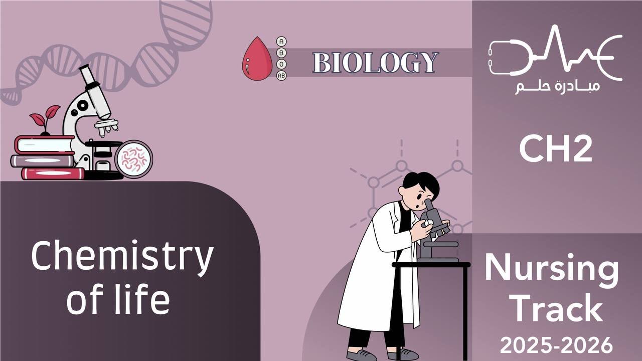 CH2 | Biology | The chemistry of life 2025-2026 - YouTube