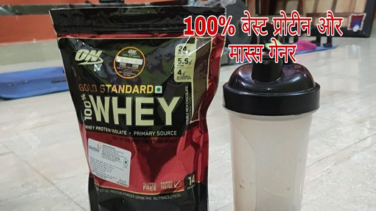 Optimum Nutrition (ON) Gold Standard 100% Whey Protein Powder - 1 lb ...