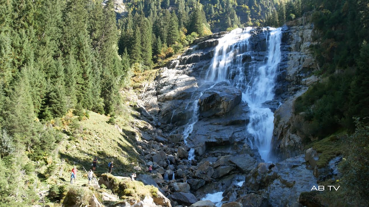 Grawa Wasserfall, Austrian Tirol - YouTube
