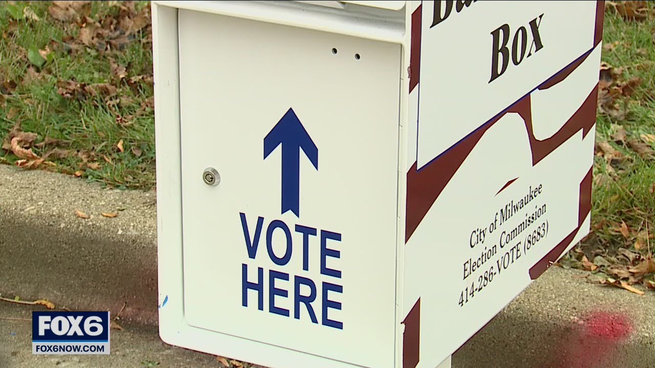 Absentee ballot drop box fight in Wisconsin | FOX6 News Milwaukee - YouTube