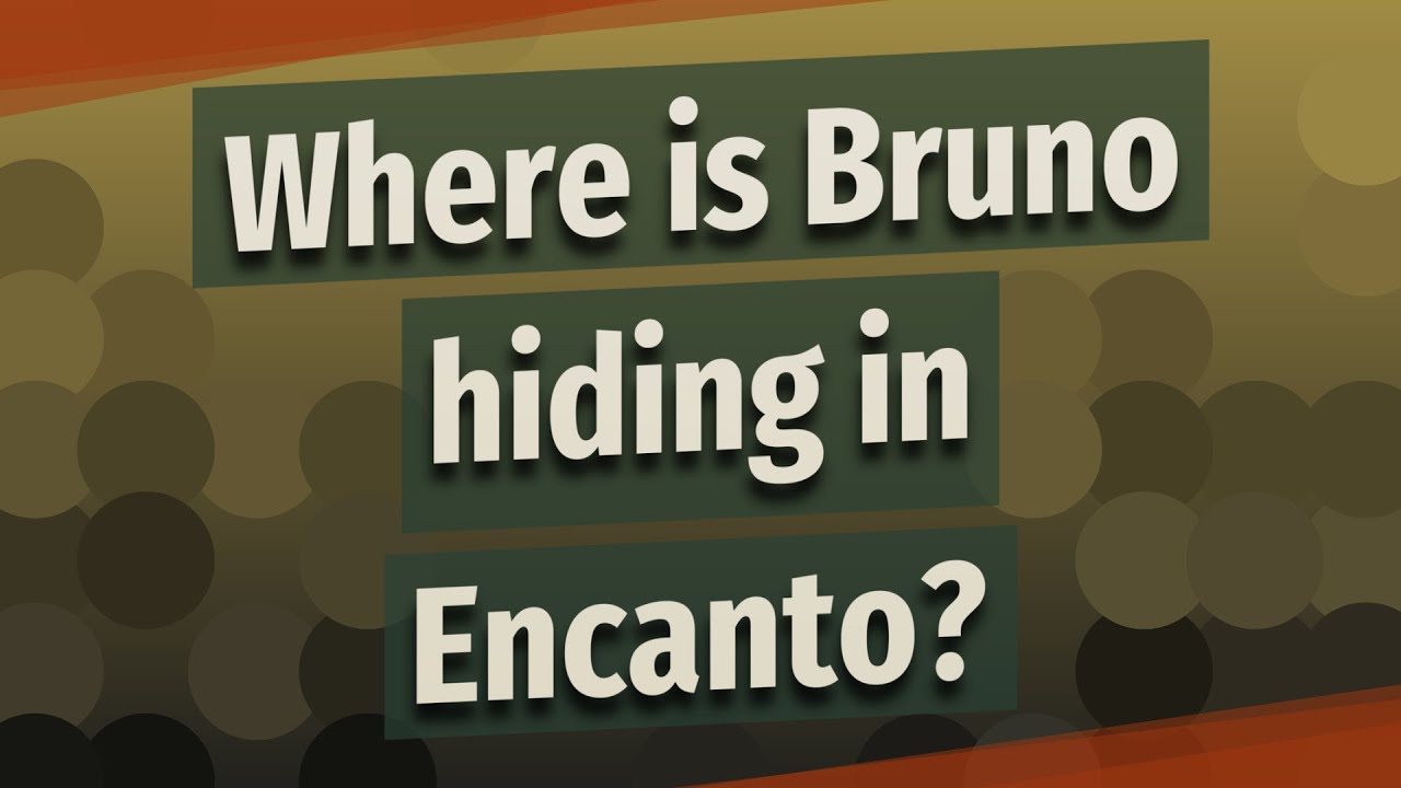 Where is Bruno hiding in Encanto? - YouTube