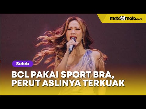 BCL Pakai Sport Bra, Bentuk Perutnya yang Asli Terkuak
