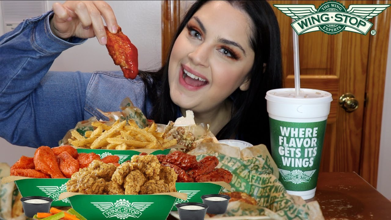 Wing Stop MUKBANG - YouTube