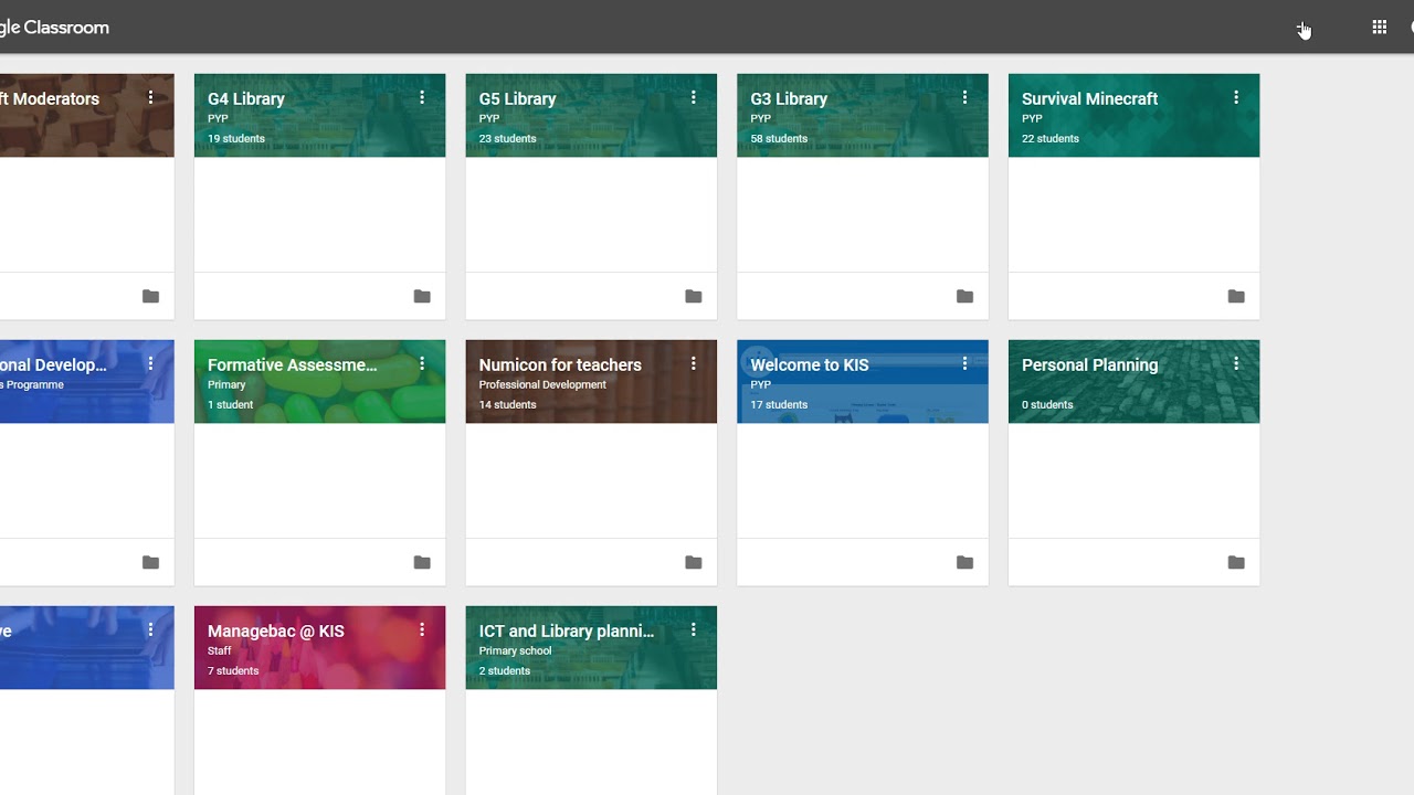 Create your first Google Classroom 1/4 - YouTube