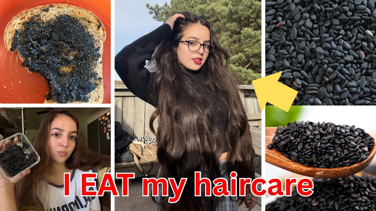 This FOOD Made My Hair Grow || what I eat for long & healthy hair - YouTube