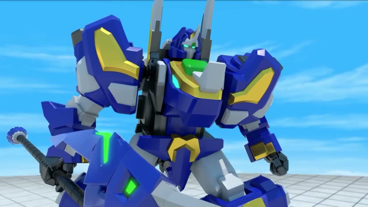 [TRANSFORMERS] GODZILLA FIRE vs GODZILLA ICE | Power Rangers Cartoon ...