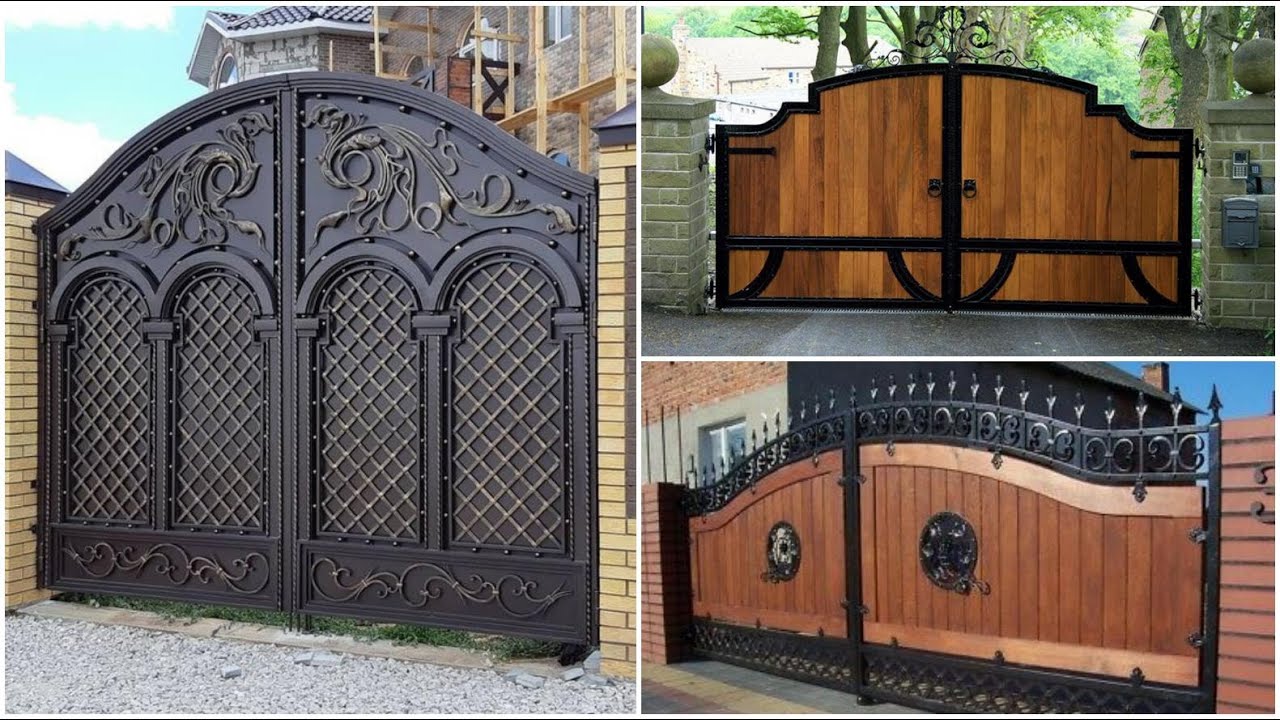 Modern Main Gate Designs 2023-24 | Main Entrance Gate Models Design ...