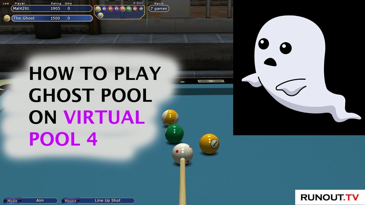 Virtual Pool 4 Blog - #5 Training - How to play Ghost Pool in VP4 - YouTube