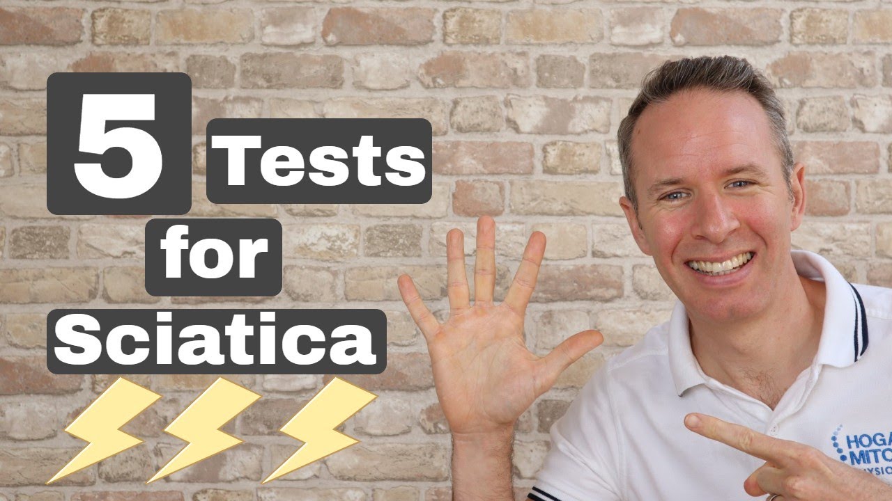 How To Tell If You Have Sciatica - 5 Tests - YouTube