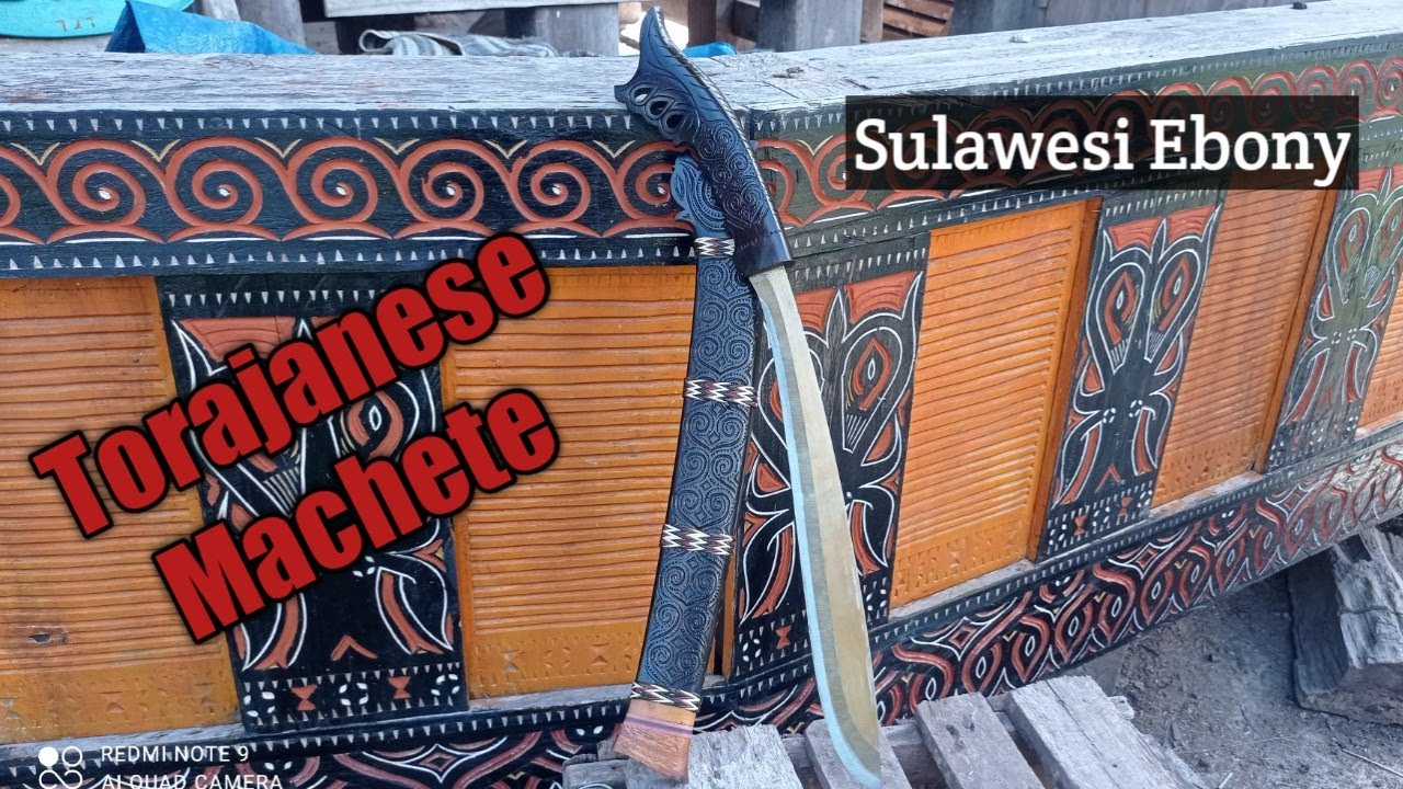 Knife Making | Parang Toraja/Toraja Machete. Glove & Handle by Sulawesi ...