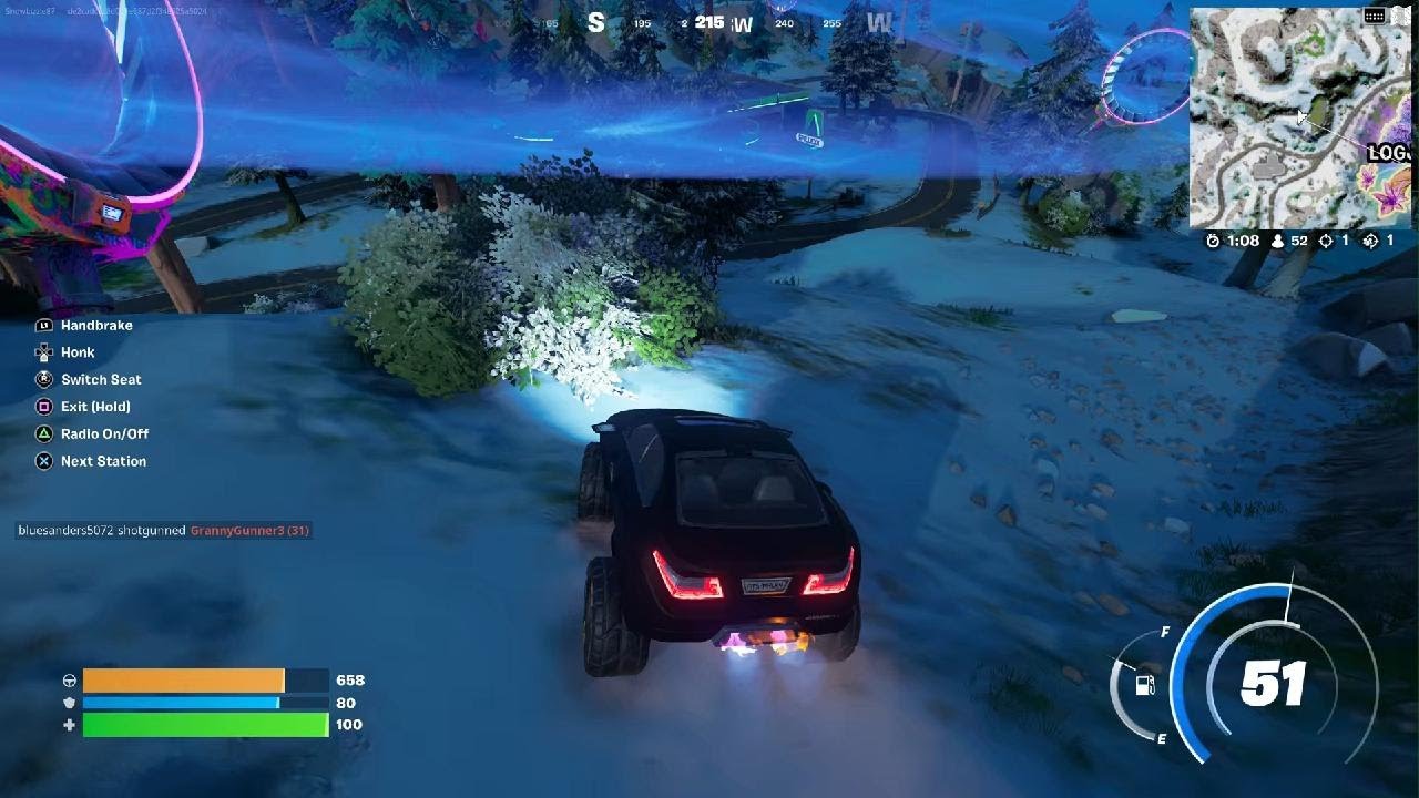 Flying Car Fortnite - YouTube