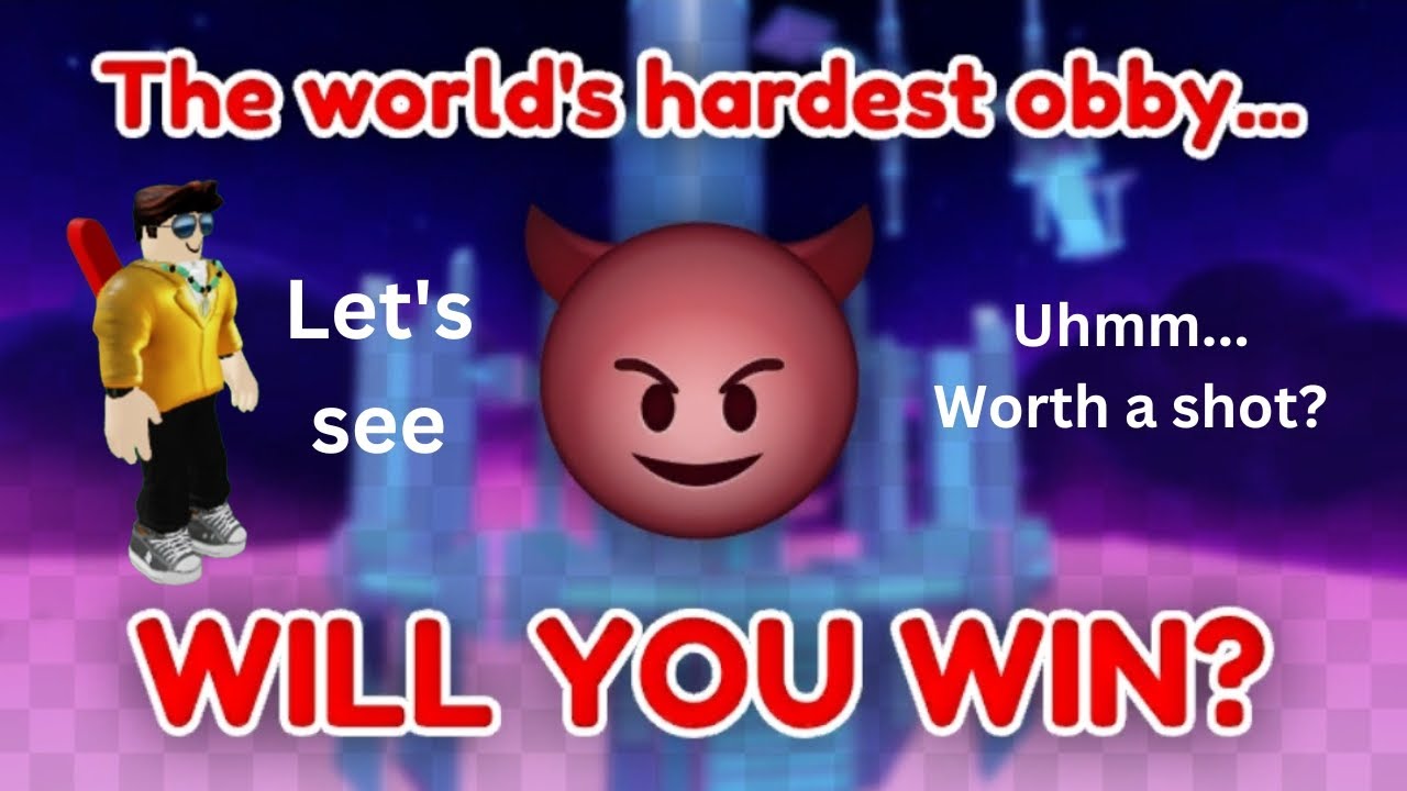 I Played The World's Hardest Obby on Roblox!!!!! @TechGamerzRapidGaming ...