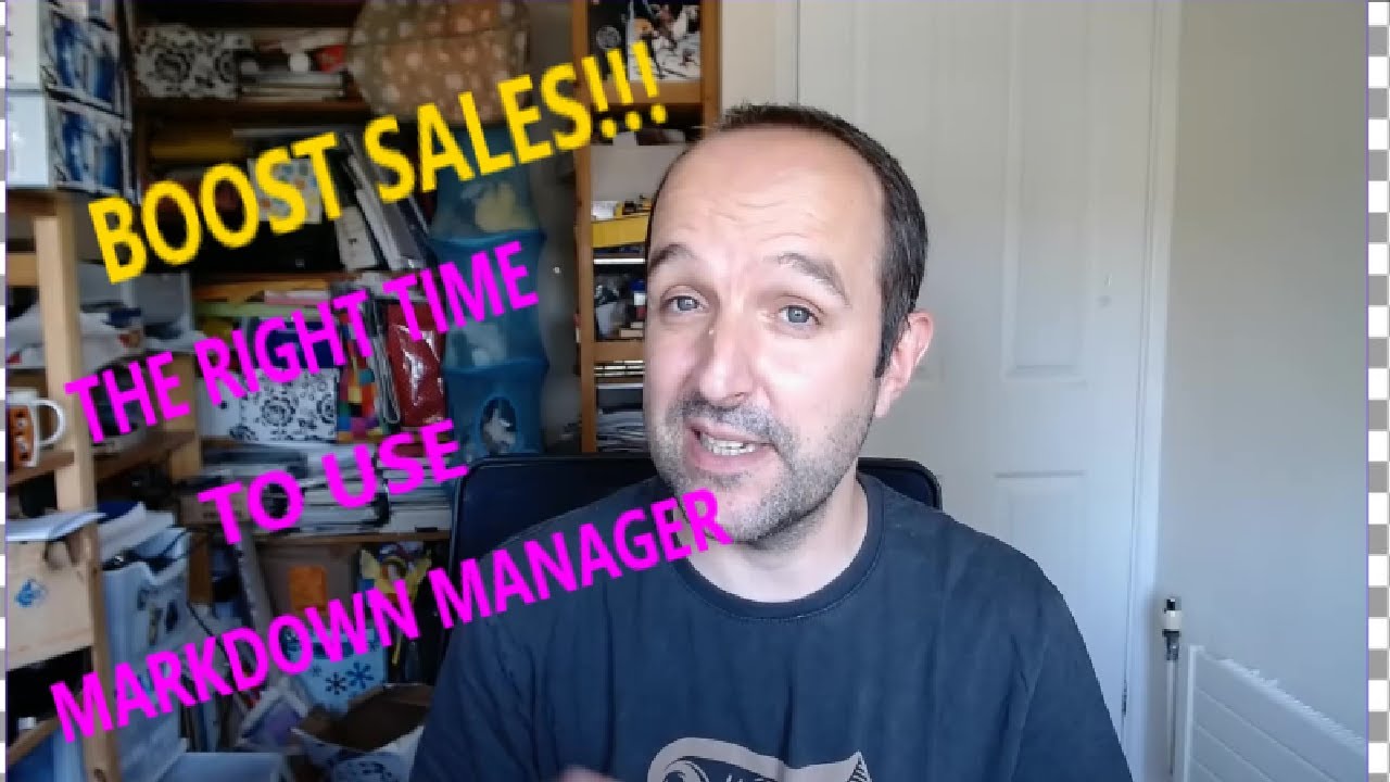 Boost Ebay Sales - The Right Time to use Markdown Manager - YouTube