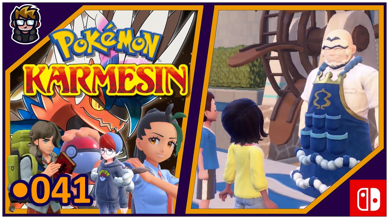 •041| Pokèmon Scarlet/Karmesin - Kombu, Arenaleiter von Garrafosa City ...