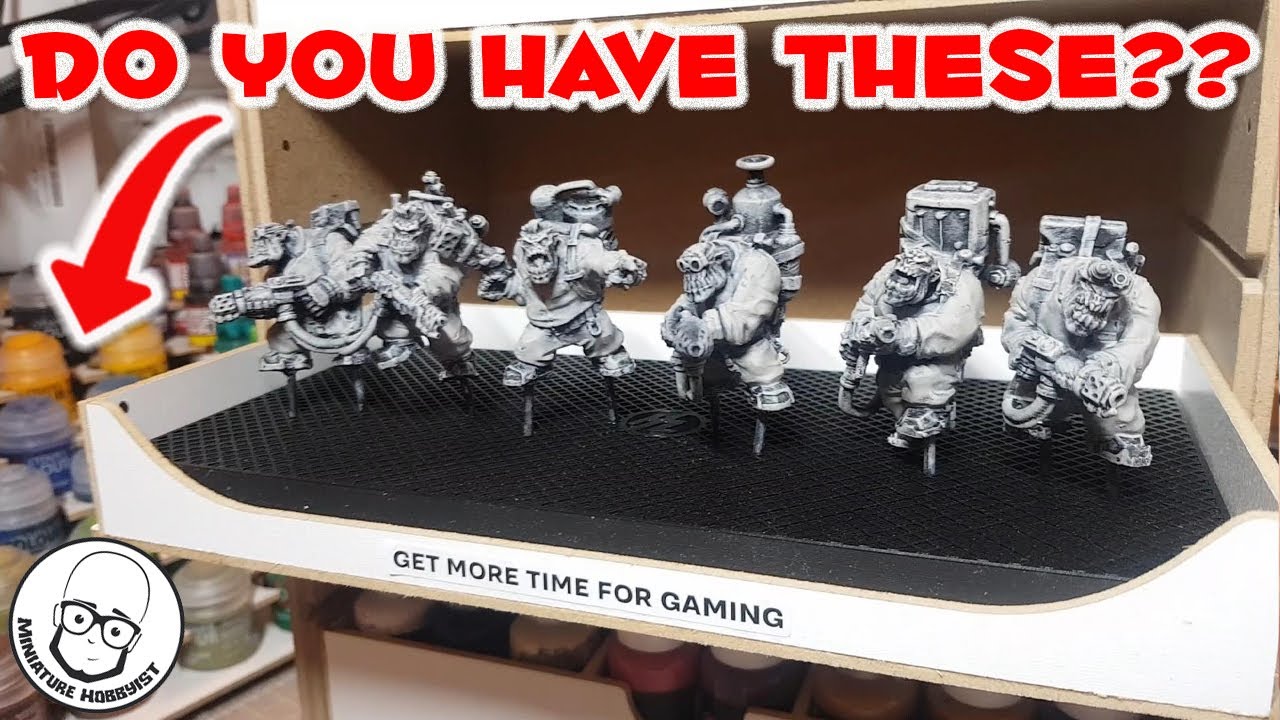 Portable Hobby Station for all Your Painting Bits - YouTube