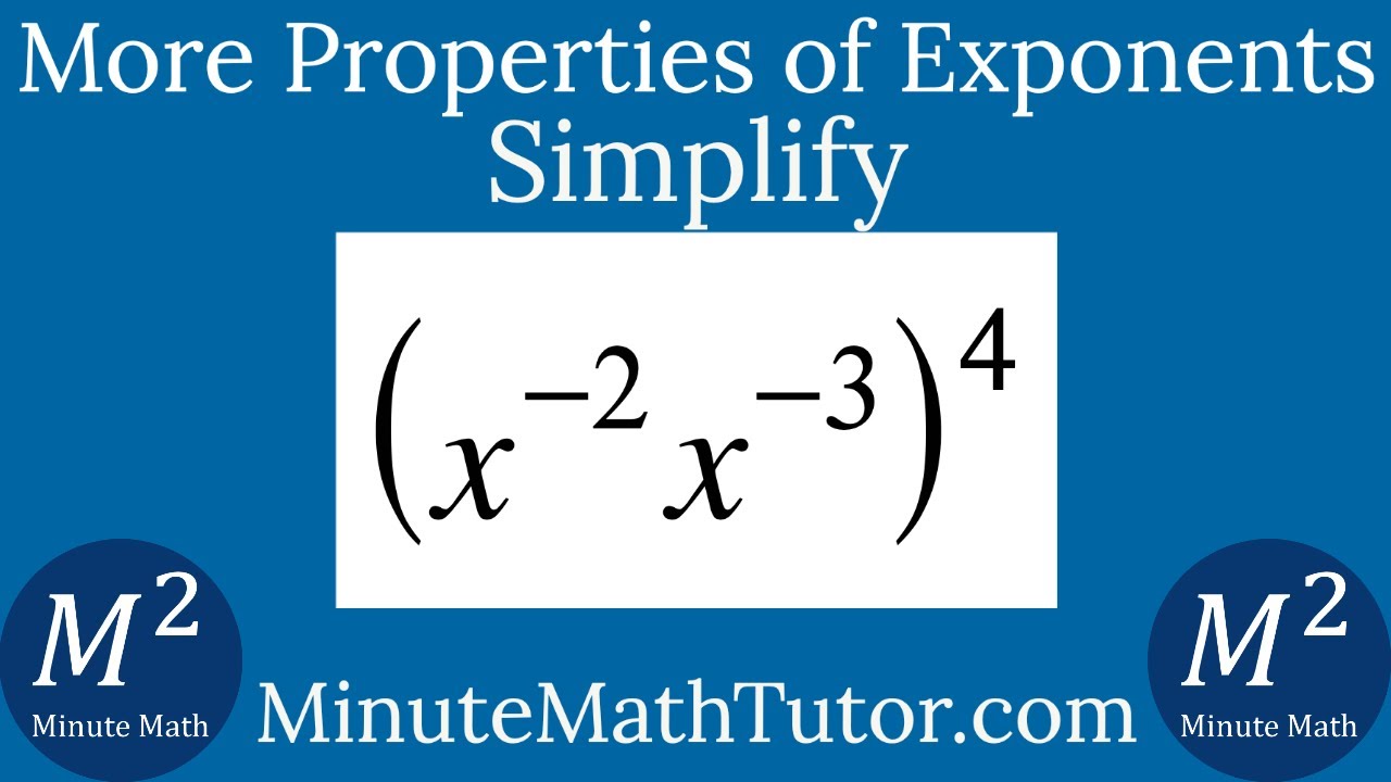 Simplify x 2x 3 4 YouTube