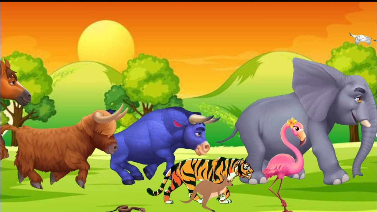 animal stampede green screen zoo || animal crossing || stampede animal ...